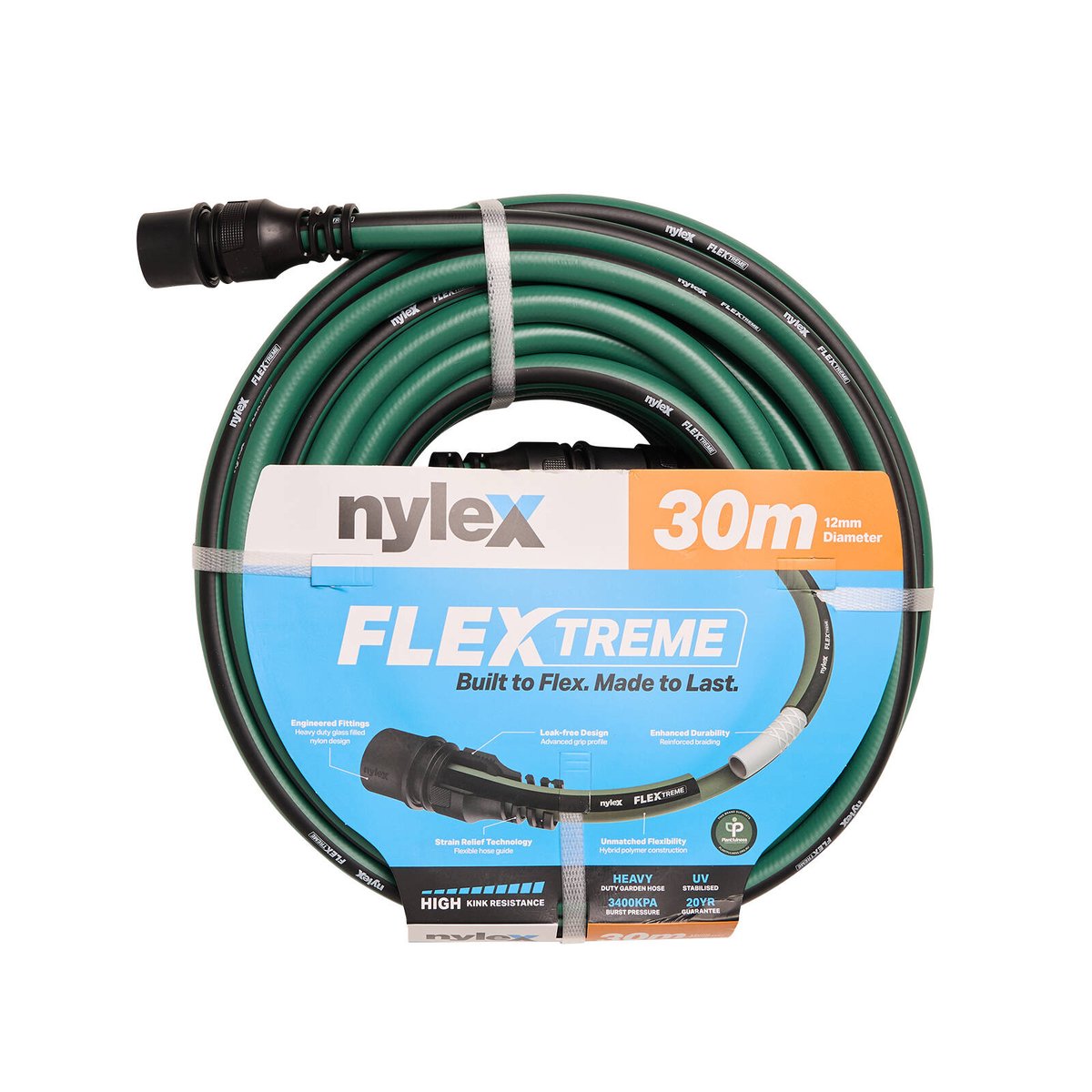 Nylex 12mm x 30m Flextreme Garden Hose - Bunnings New Zealand