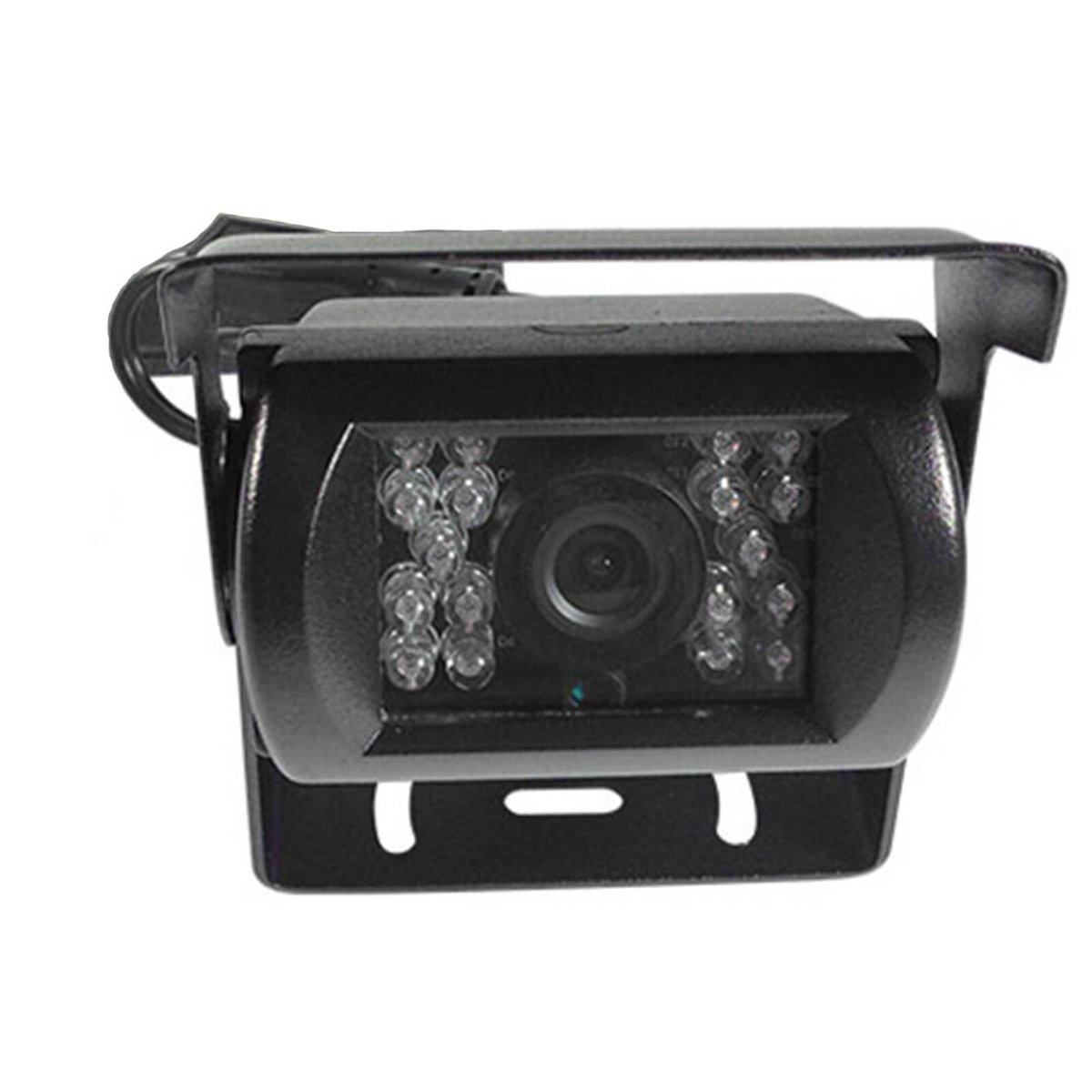 Elinz Heavy Duty CCD IR 12V/24V Colour reversing camera BLACK ...