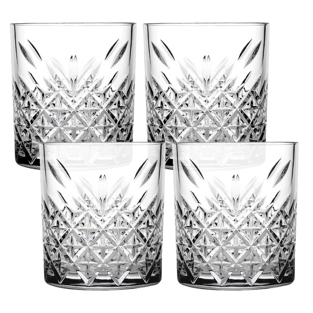 4pc Pasabahce Home/Bar Timeless DOF Soda And Lime Glasses Drinkware ...