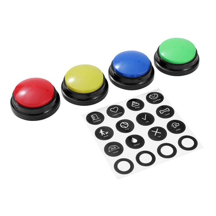 Paws & Claws Pet Talking Buttons - 4 Pack - Bunnings Australia