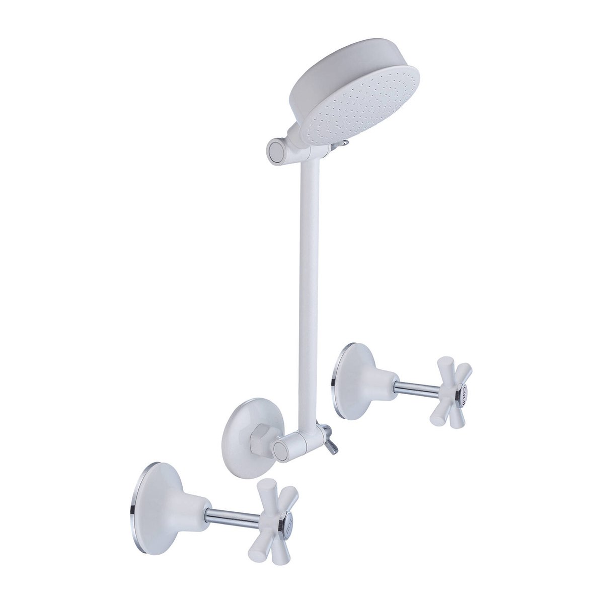 Shaw & Mason White Shower Set - Bunnings Australia