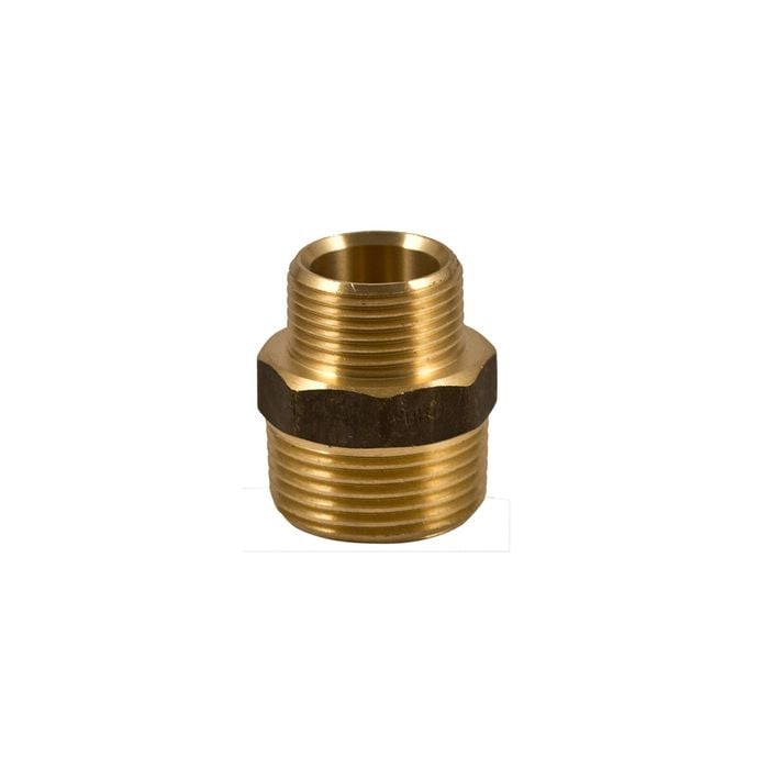 Brasshards 25 x 20mm Brass Threaded Hex Reducing Nipple LF - Bunnings ...