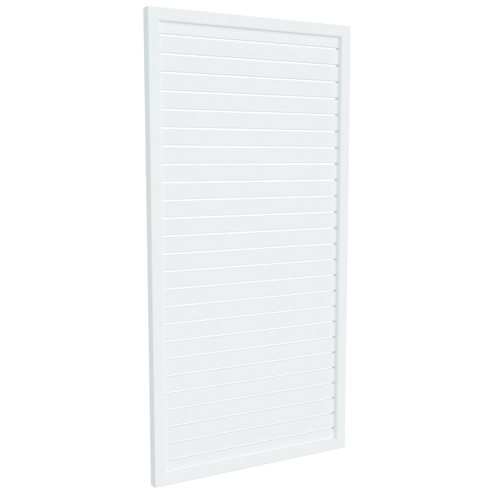 ProtectorAl 300 - 1000 x 1001 - 2000mm Pearl White Horizontal 9mm Gap ...