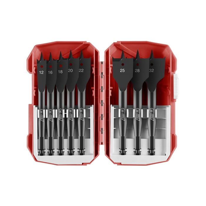 Full Boar 8 Piece Spade Bit Set - Bunnings Australia