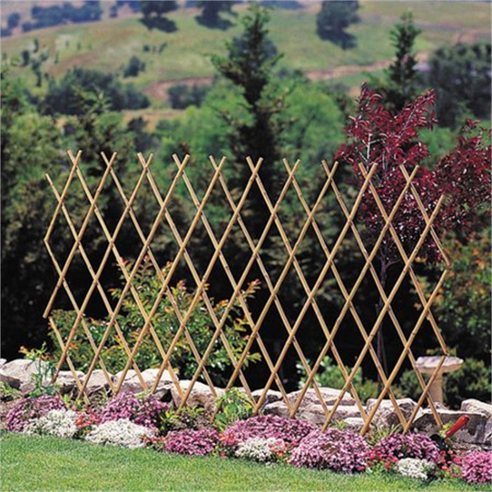 Lattice Makers 1800 x 1200mm Bamboo Expanding Trellis Bunnings Australia