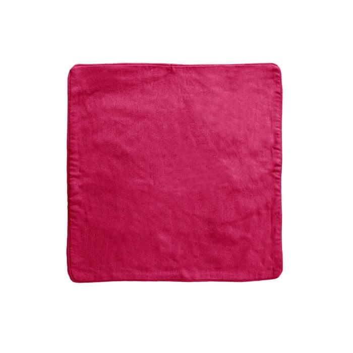 IDC Homewares Lollipop Cotton Piped Cushion Cover 60 cm square Pink ...