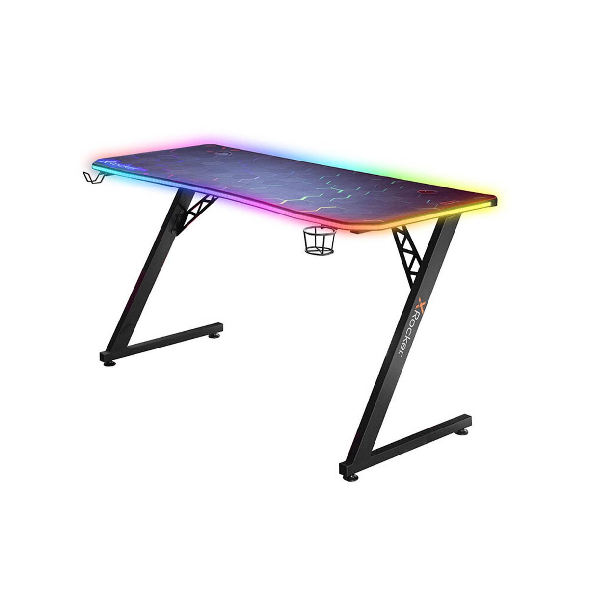 X Rocker Pulsar RGB XL Gaming Desk with Neo Motion Sync App Control ...