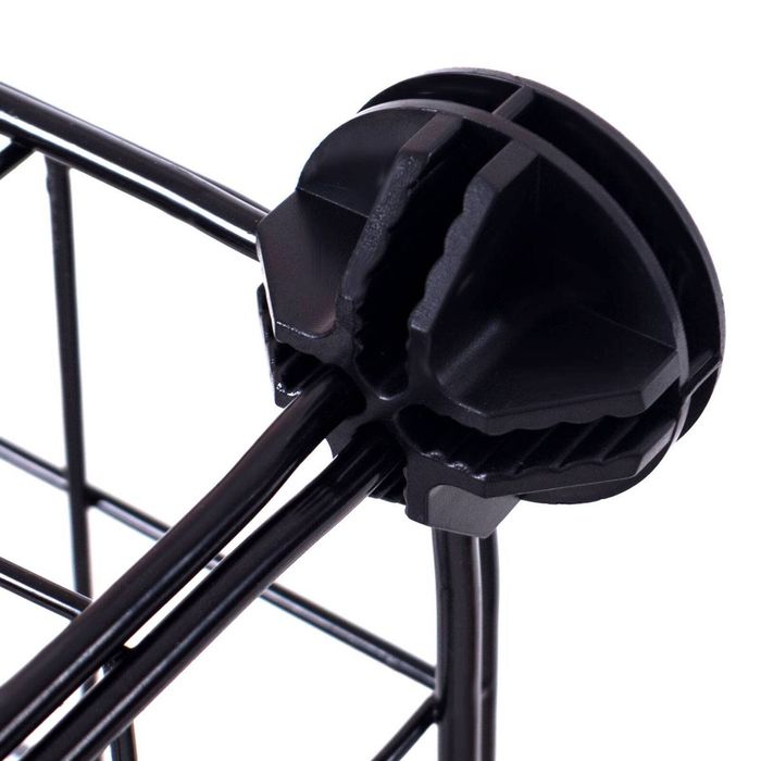 Costway 8-Cube Gird Wire Storage Cabinet Modular Shelf Foldable ...