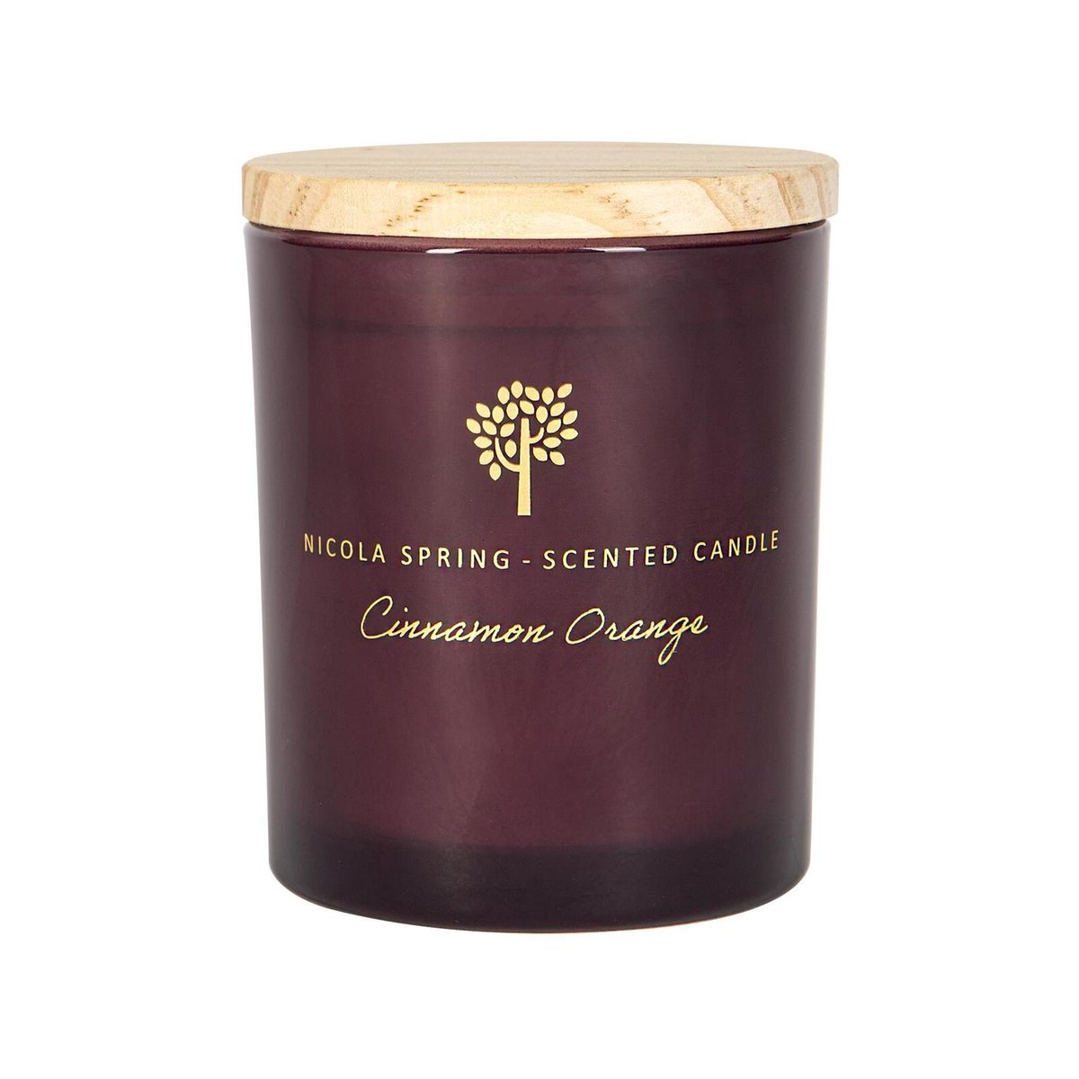Nicola Spring Scented Soy Wax Candle - 130g - Cinnamon Orange ...
