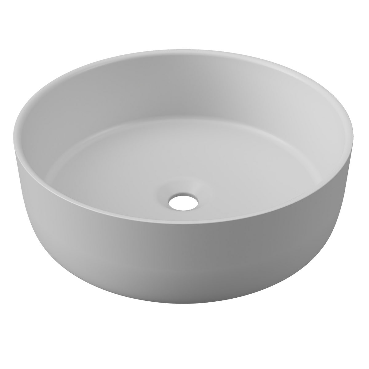 New England Joinery 360mm Light Grey Matt Allure Basin - Bunnings Australia