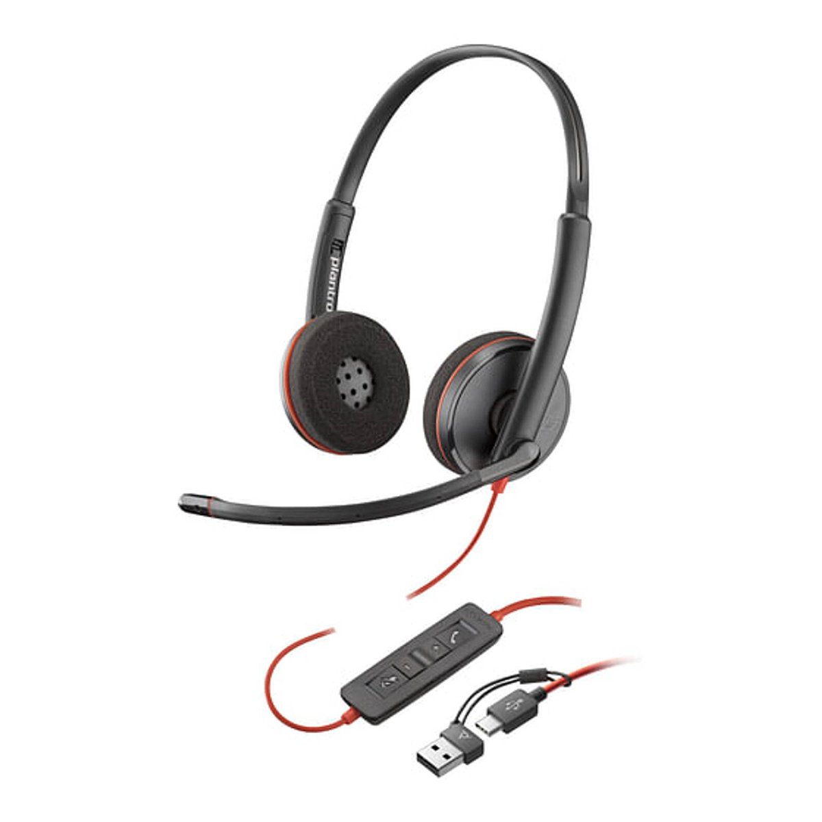 HP Poly Blackwire 3220 Stereo USB-C Headset [8X228AA] - Bunnings Australia