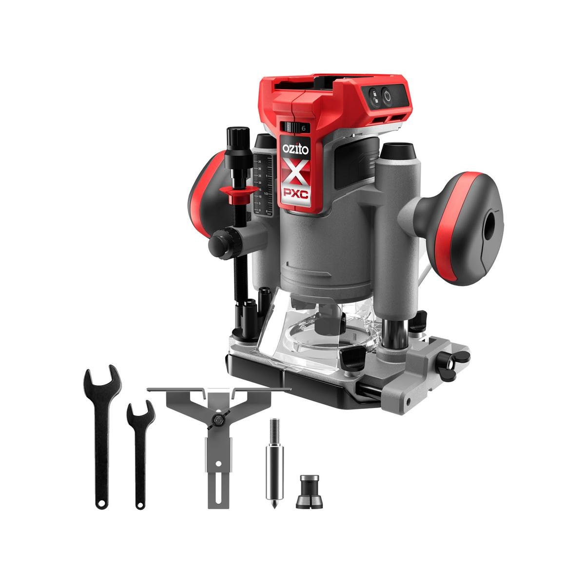 Ozito PXC 18V Cordless Brushless Plunge Router PXBPRS-018 - Skin Only ...