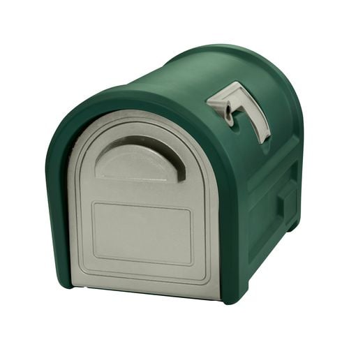 Sandleford Green / Bushland Ranch Plastic Rural Letterbox - Bunnings ...