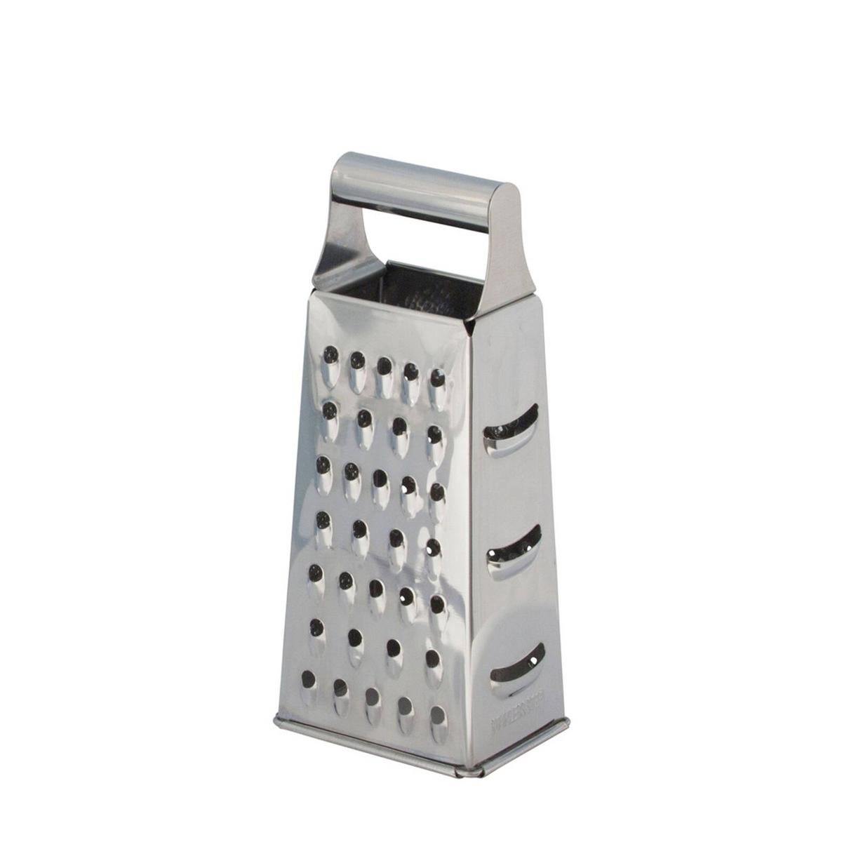 Cuisena 4-Sided Stainless Steel Box Grater - Silver - Bunnings Australia