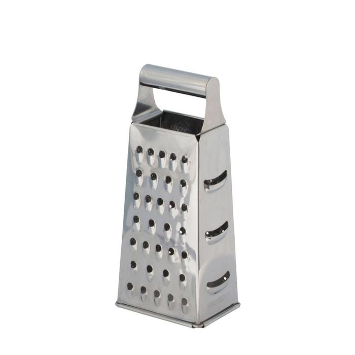 Cuisena 4-Sided Stainless Steel Box Grater - Silver - Bunnings Australia