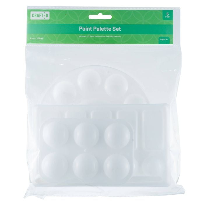Paint Pallette Set 5pk - Bunnings Australia