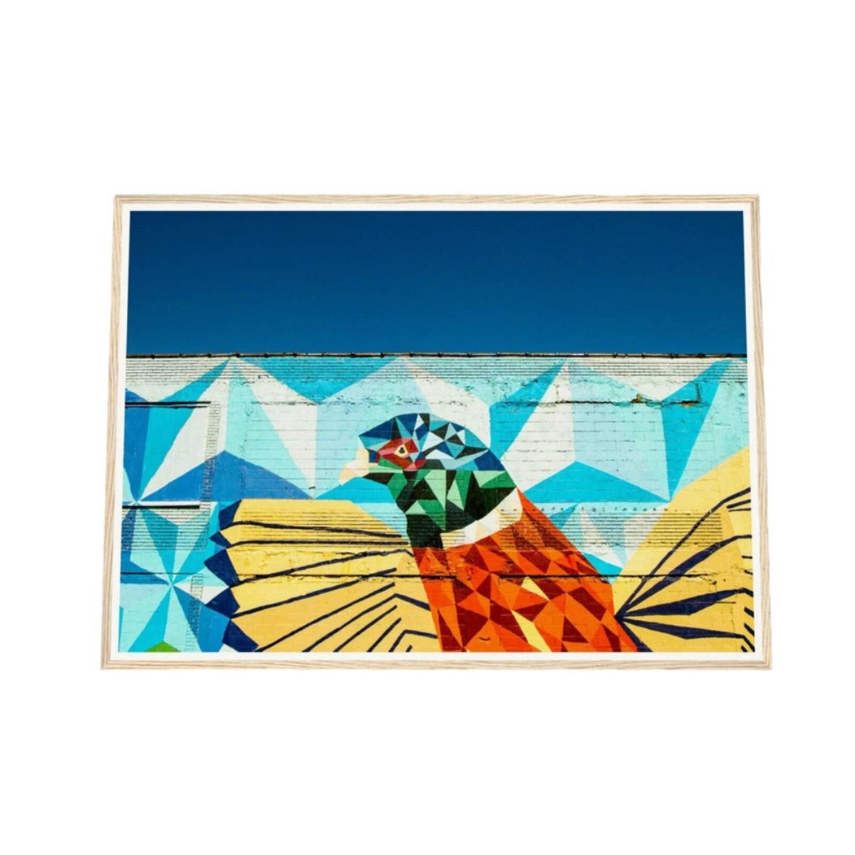 Galrie Vibrant Detroit Wall Art Featuring a Colourful Bird in Fine Art ...