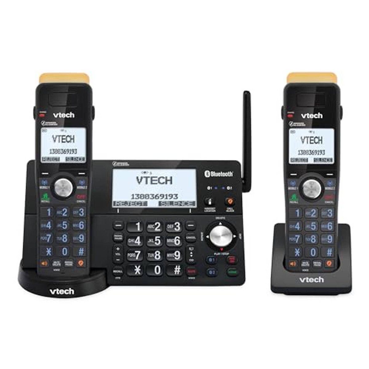VTech 21250 2-handset Super Long Range DECT Cordless Phone with ...