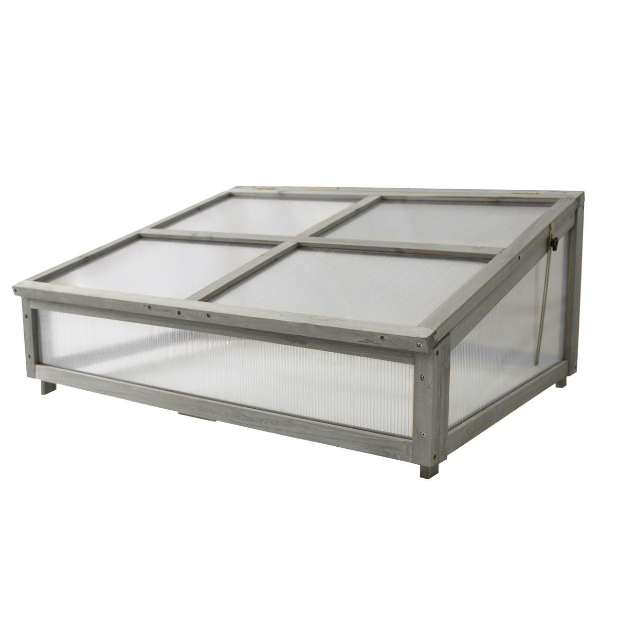 VegTrug 1050 x 760 x 455mm 1m Grey Classic Cold Frame - Bunnings Australia