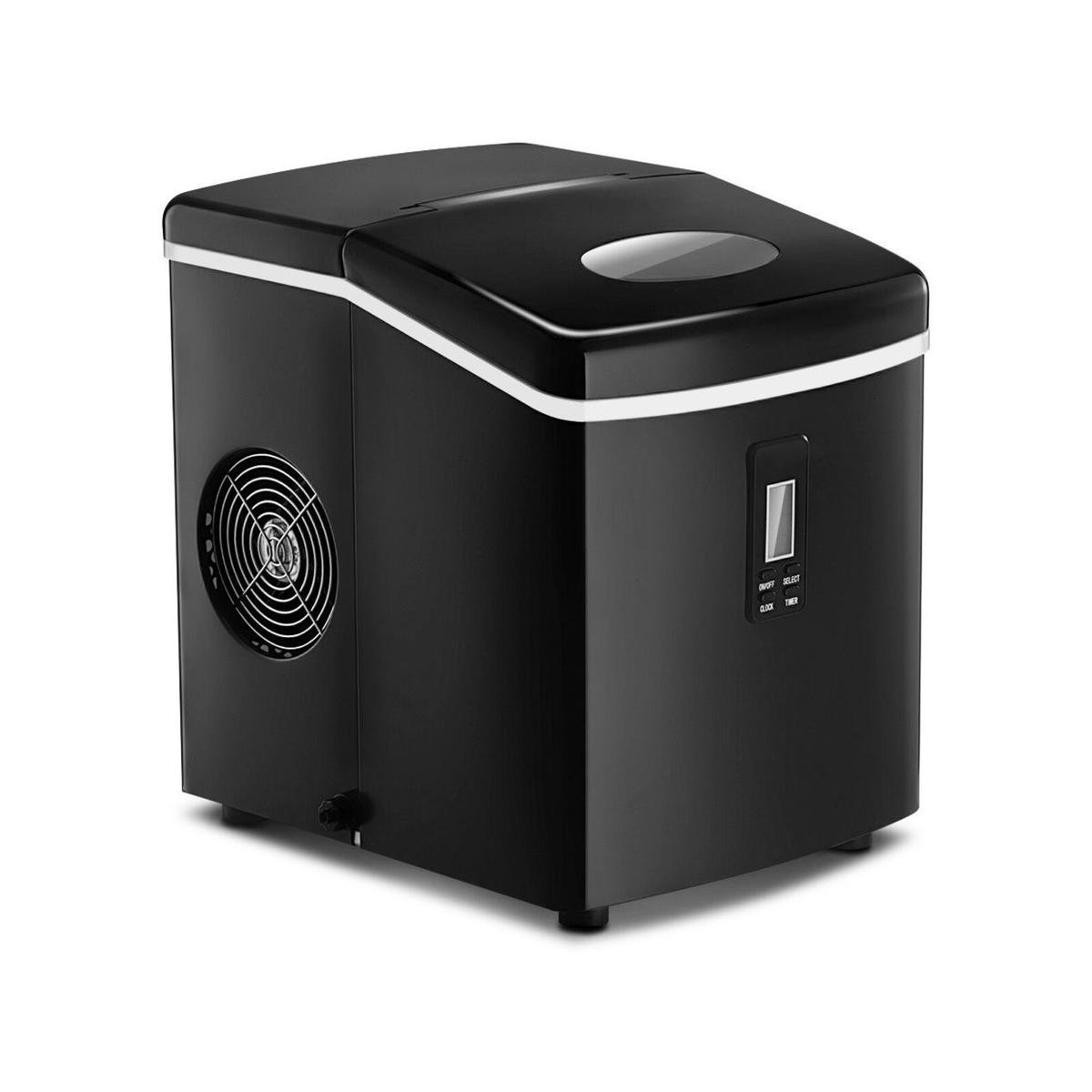 Maxkon Portable Ice Maker Machine Black Coated 3.2 L - Bunnings Australia