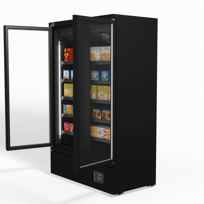 AG Supermarket Two Doors Upright Display Freezer Bunnings Australia