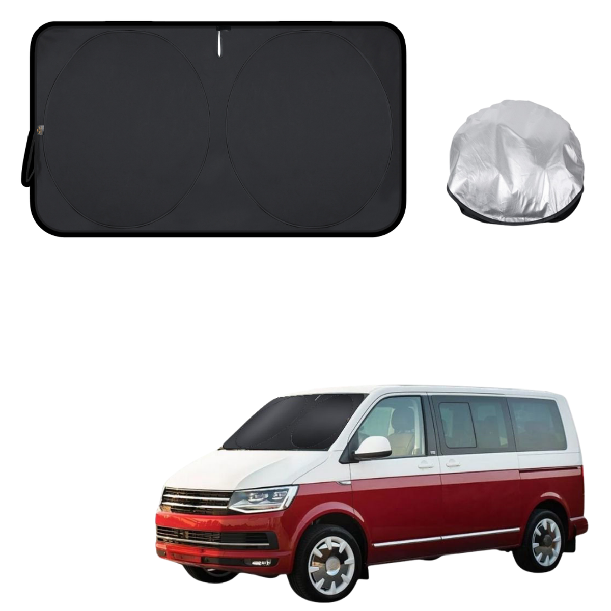 Front Windscreen Sun Shade for VolksWagen Multivan 2016 - Current (T6 ...
