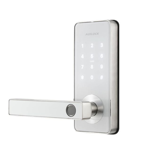 Auslock White Handy Series H11B Smart Door Lock - Bunnings Australia