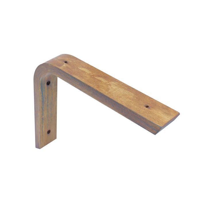 Carinya 240 x 190mm Rustic Timber Angle Bracket - Bunnings Australia