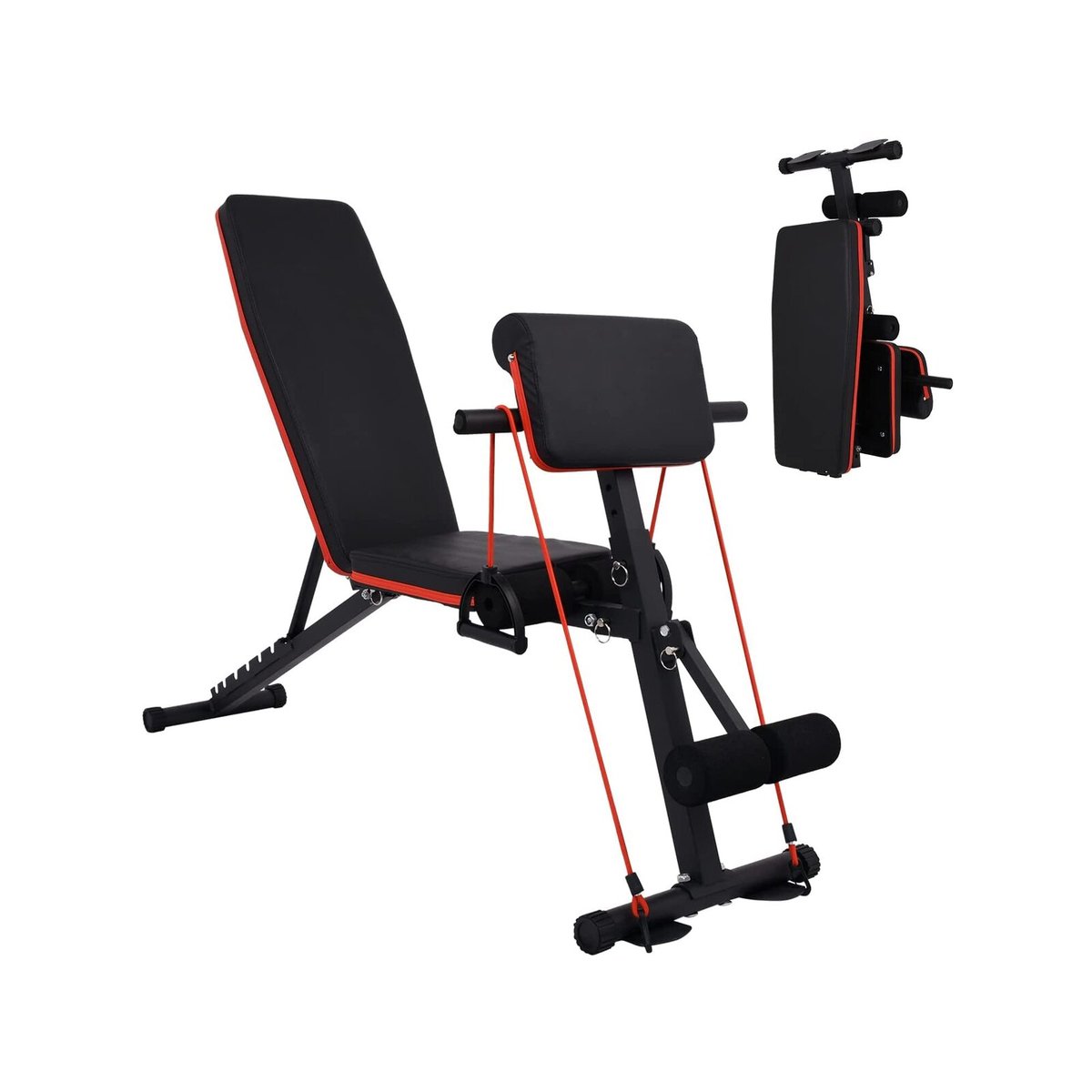 Advwin Adjustable Weight Bench, Full Body Workout Multi-Purpose ...