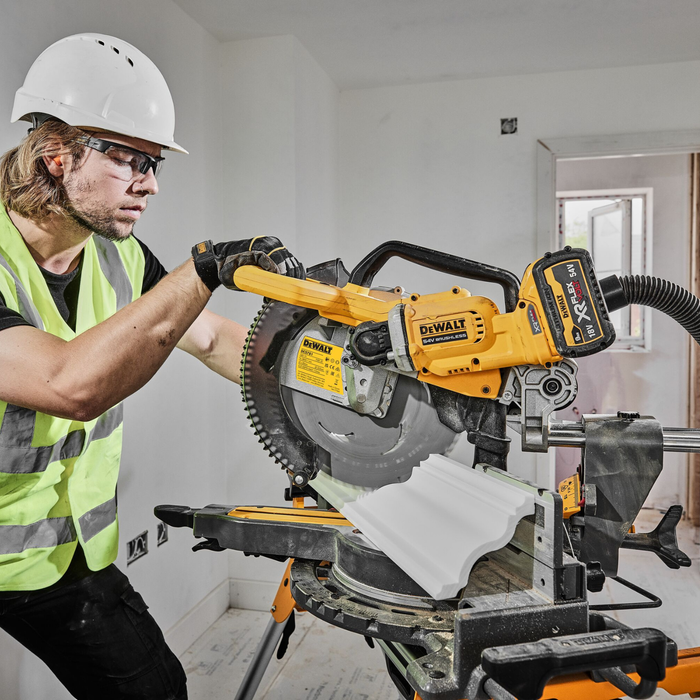 DeWALT 54V XR Flexvolt 305mm Cordless Mitre Saw DCS781N-XE - Skin Only ...
