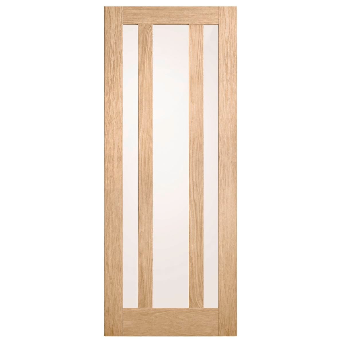 Corinthian 2040 x 920 x 35mm Internal Door White Oak Moda Translucent ...