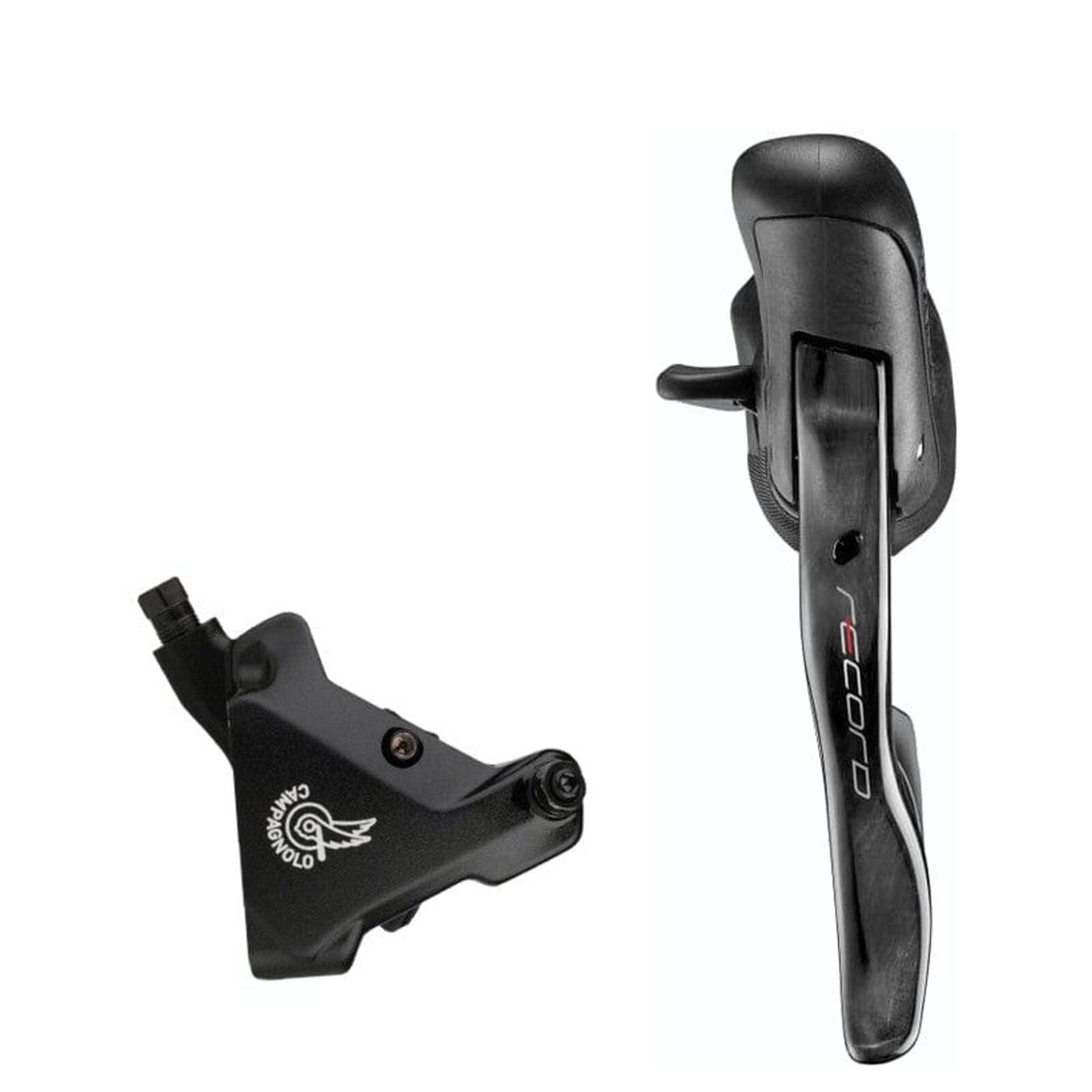 Campagnolo Record Ergopower 12-Spd LH Shifter/140mm Flat Mount Caliper ...