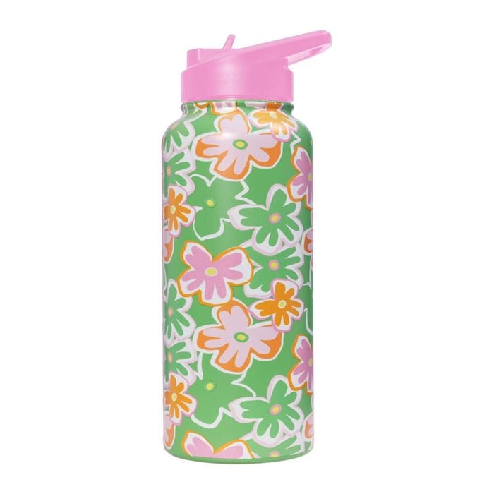 Splosh Summer Pop 950ml Insulated Double Walled Drink Bottle 9x25cm ...