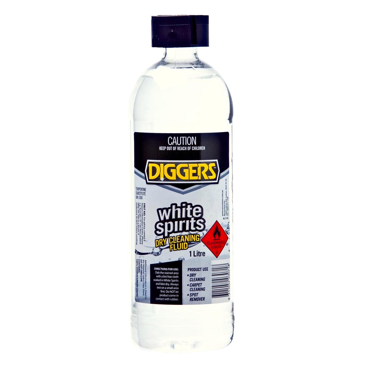 DIGGERS 1L White Spirits - Bunnings Australia