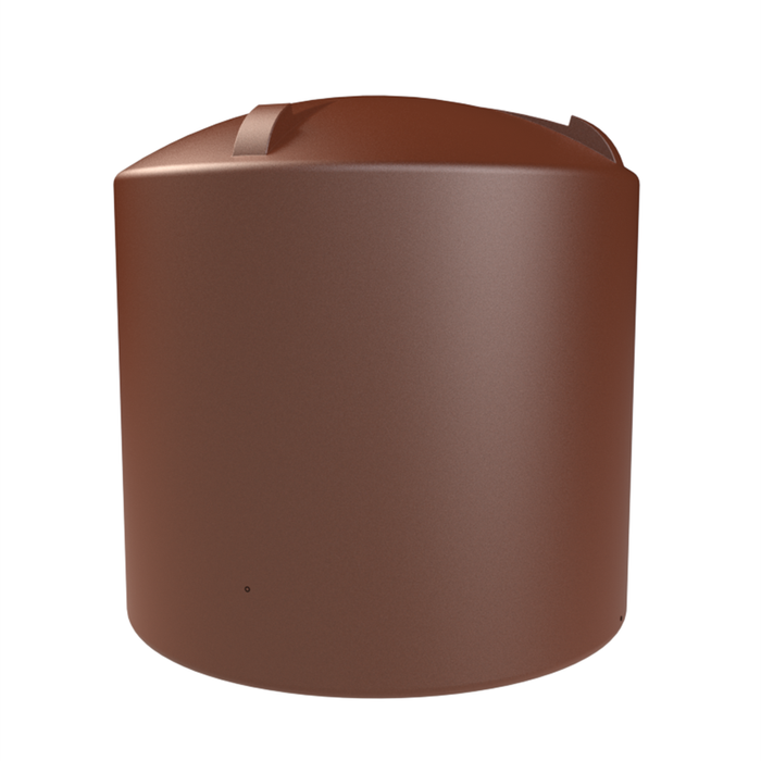 Melro Tanks 5000L Heritage Red Round 5500 Poly Water Tank - Bunnings Australia