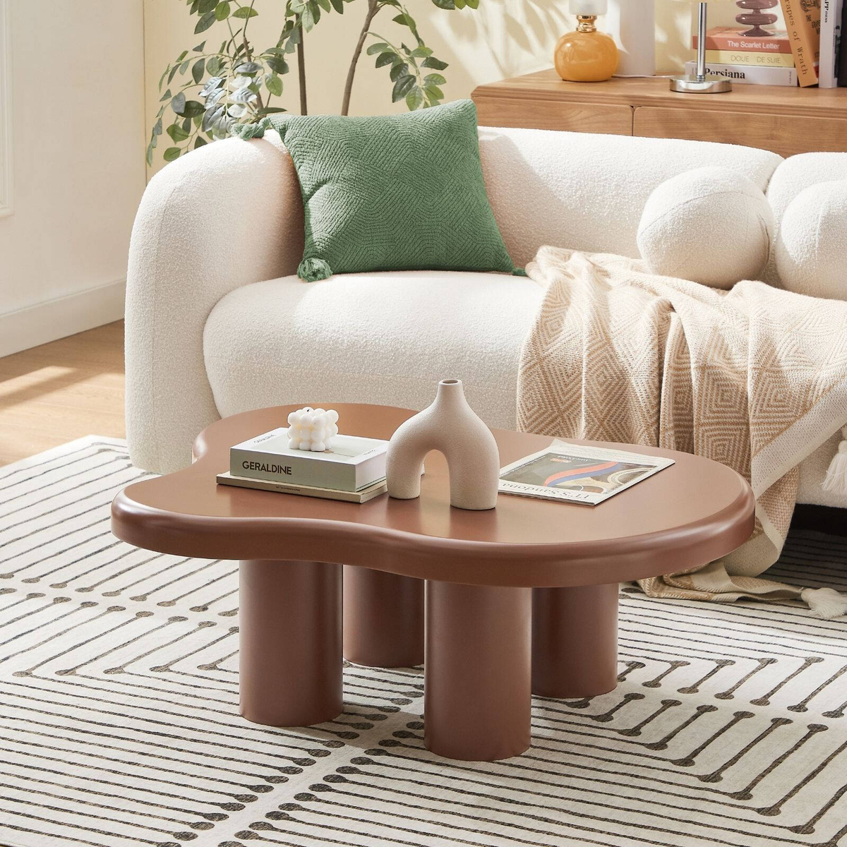 Colton Coffee Table in Russet - Bunnings Australia