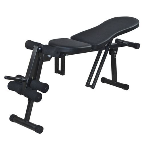 Sit Up Abdominal Crunch Adjustable Flat Incline Bench Fitness GYM Home ...