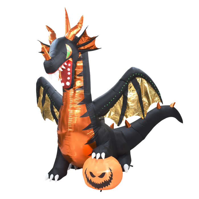 Click 2.7m Dragon Light Up Inflatable - Bunnings Australia