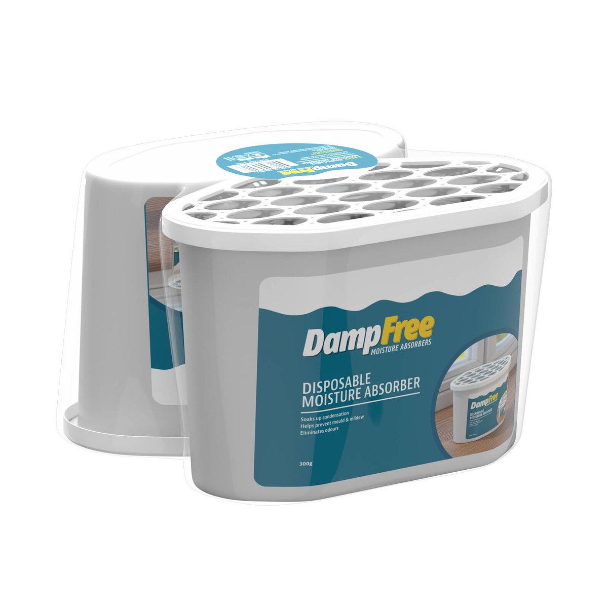 DampFree 300g Disposable Moisture Absorbers - 2 Pack - Bunnings New Zealand