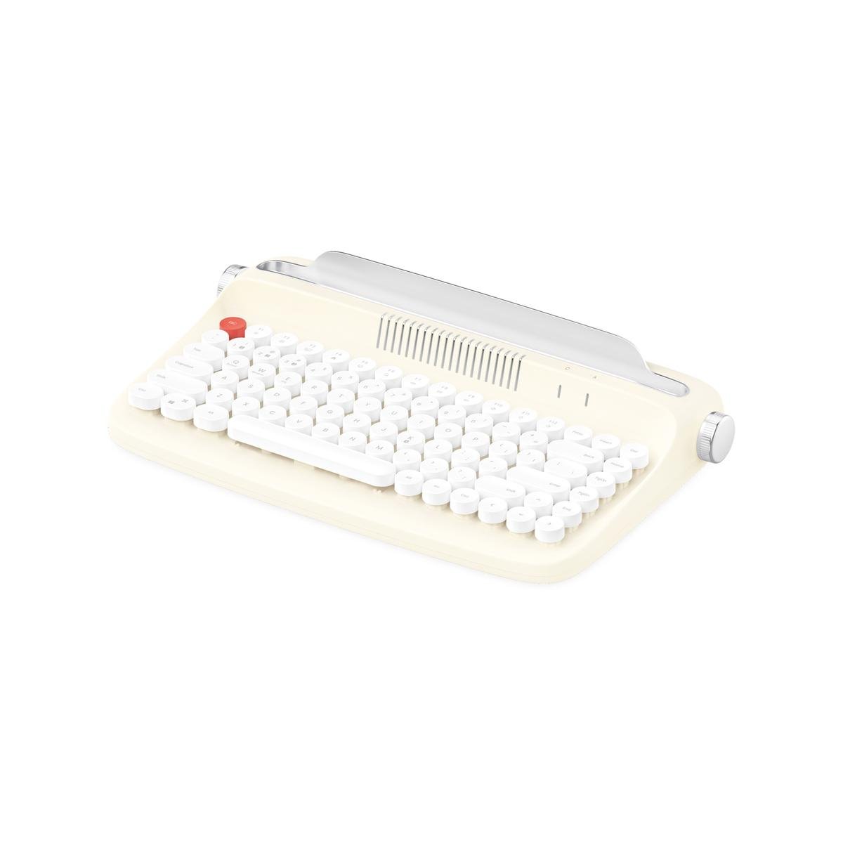 Retro Typewriter Bluetooth Wireless Keyboard Tablet Holder 84 Key ...