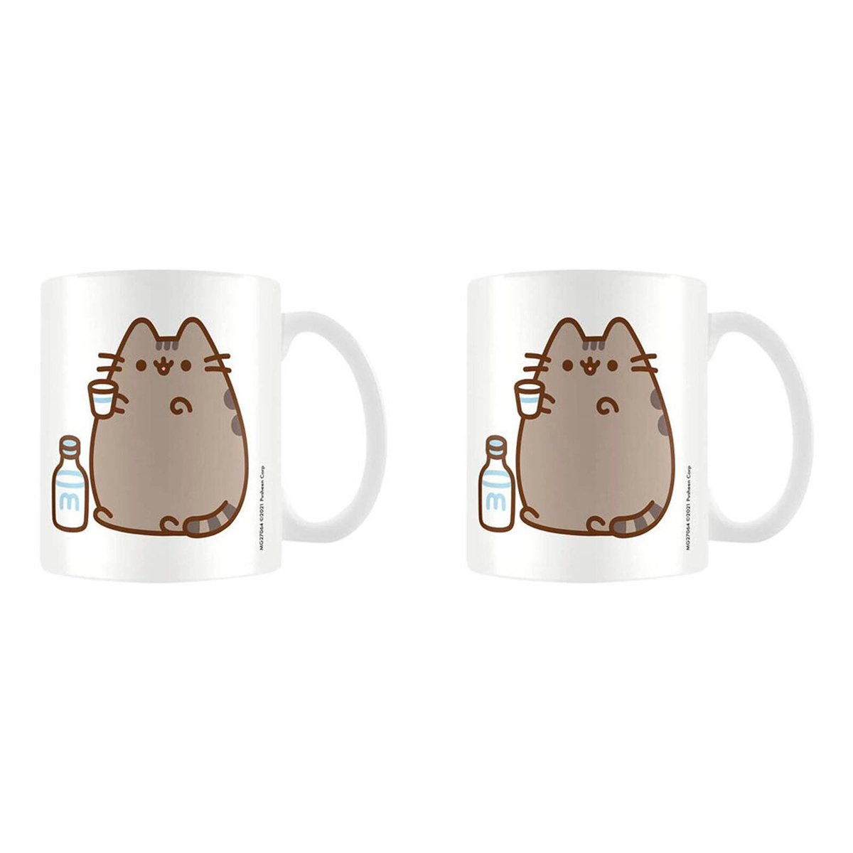 2PK Pusheen Yum Cartoon Cat Coffee Mug 36.3x9.5x11cm White - Bunnings ...