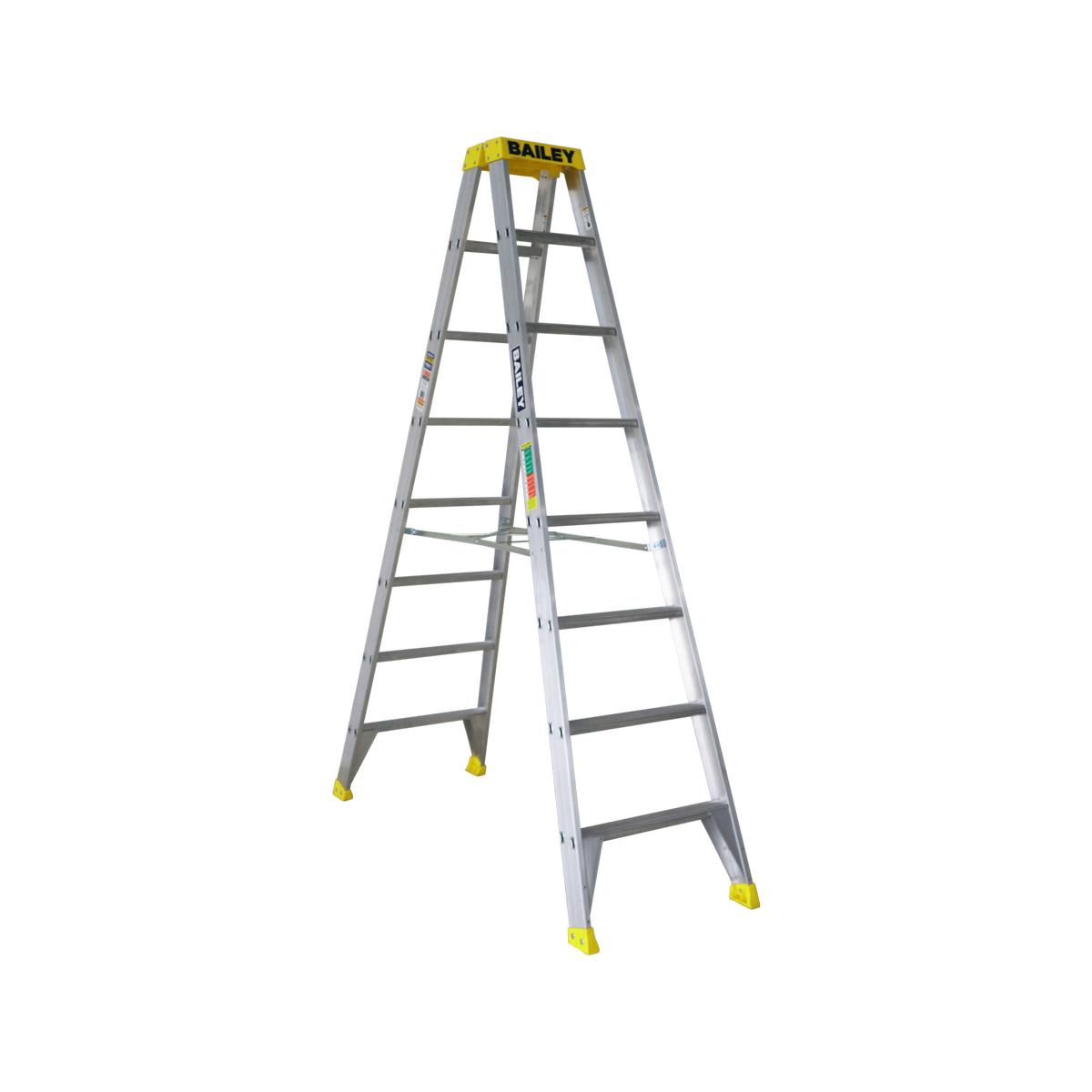 Bailey Ladders 2.4m 150kg Aluminium Double Sided Step Ladder - Bunnings ...