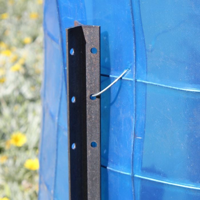 Saxon 170cm Black T Steel Fence Post - Bunnings New Zealand