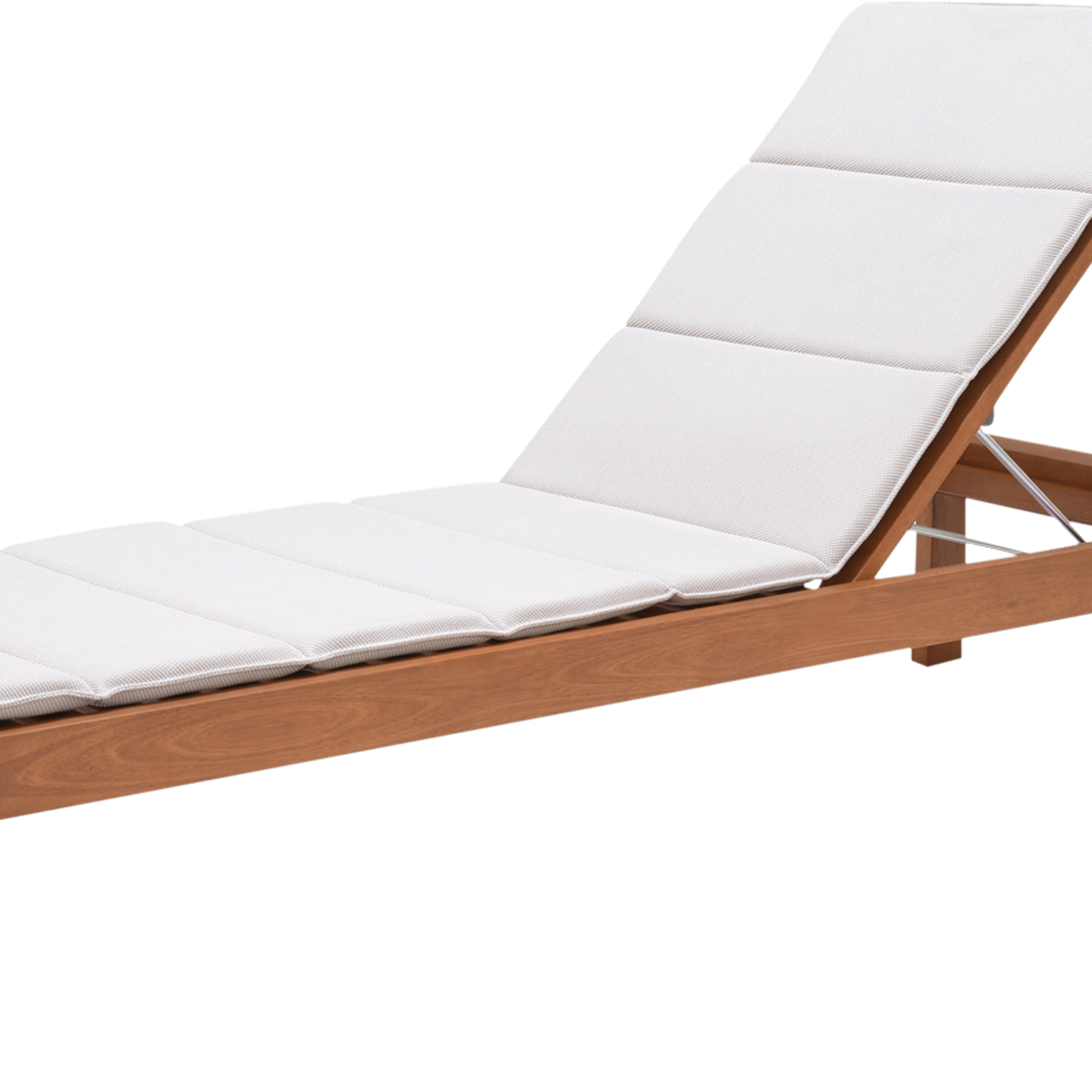 Santo Timber Sunlounge with Cushion | Mimosa NZ