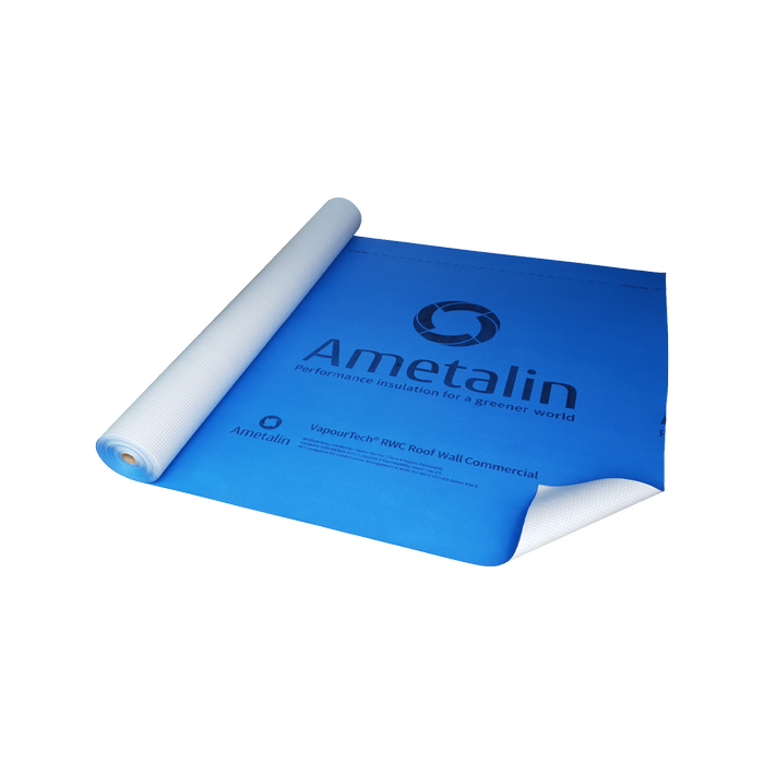 Ametalin 1500mm x 30m VapourTech RWC Roof Wall Commercial Vapour Permeable Wall Insulation ...