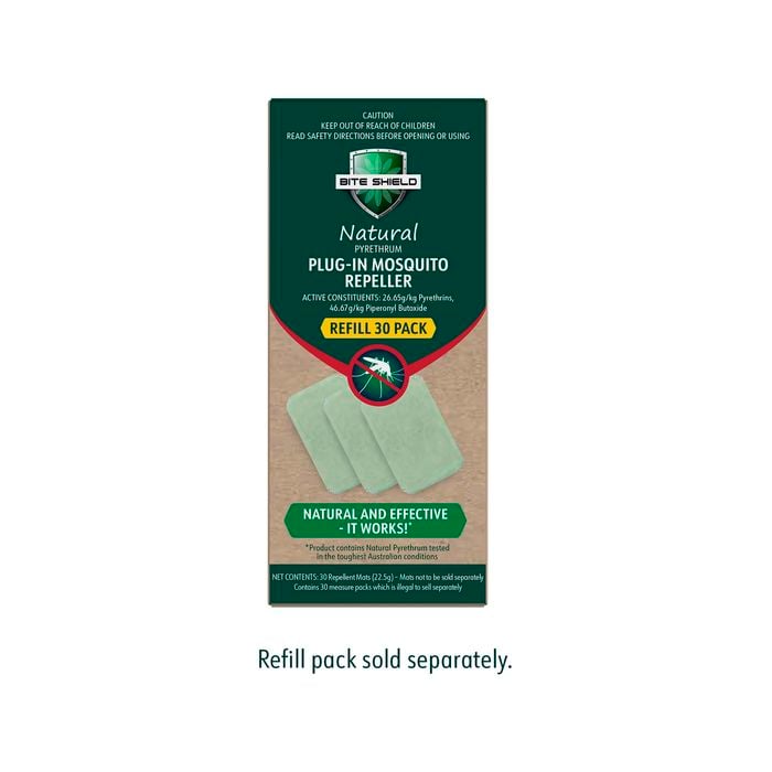 Bite Shield Natural Plug In Mosquito Repeller - Bunnings Australia