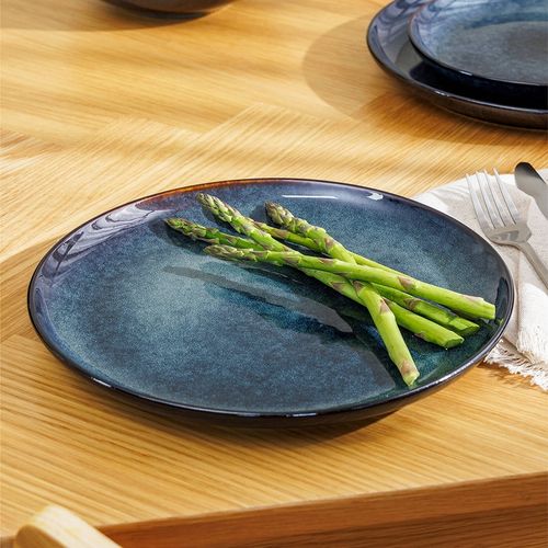 4PK Ecology Element 26.5cm Stoneware Dinner Plate Round - Raven ...