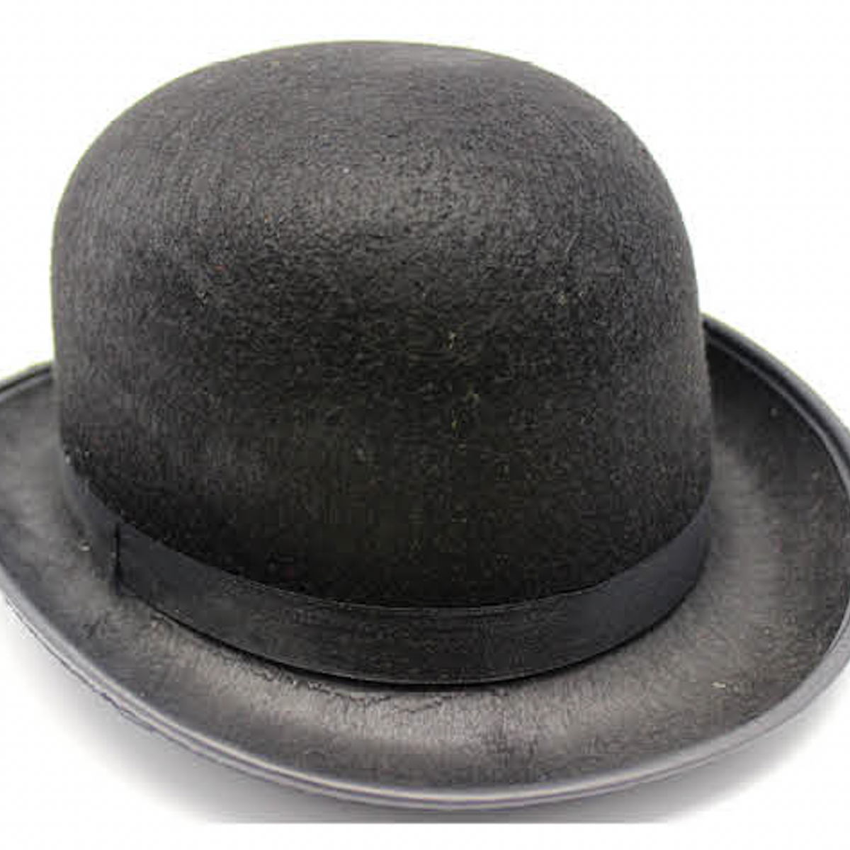 BOWLER HAT Party Vintage Costume Derby Felt Dance Halloween in Black ...