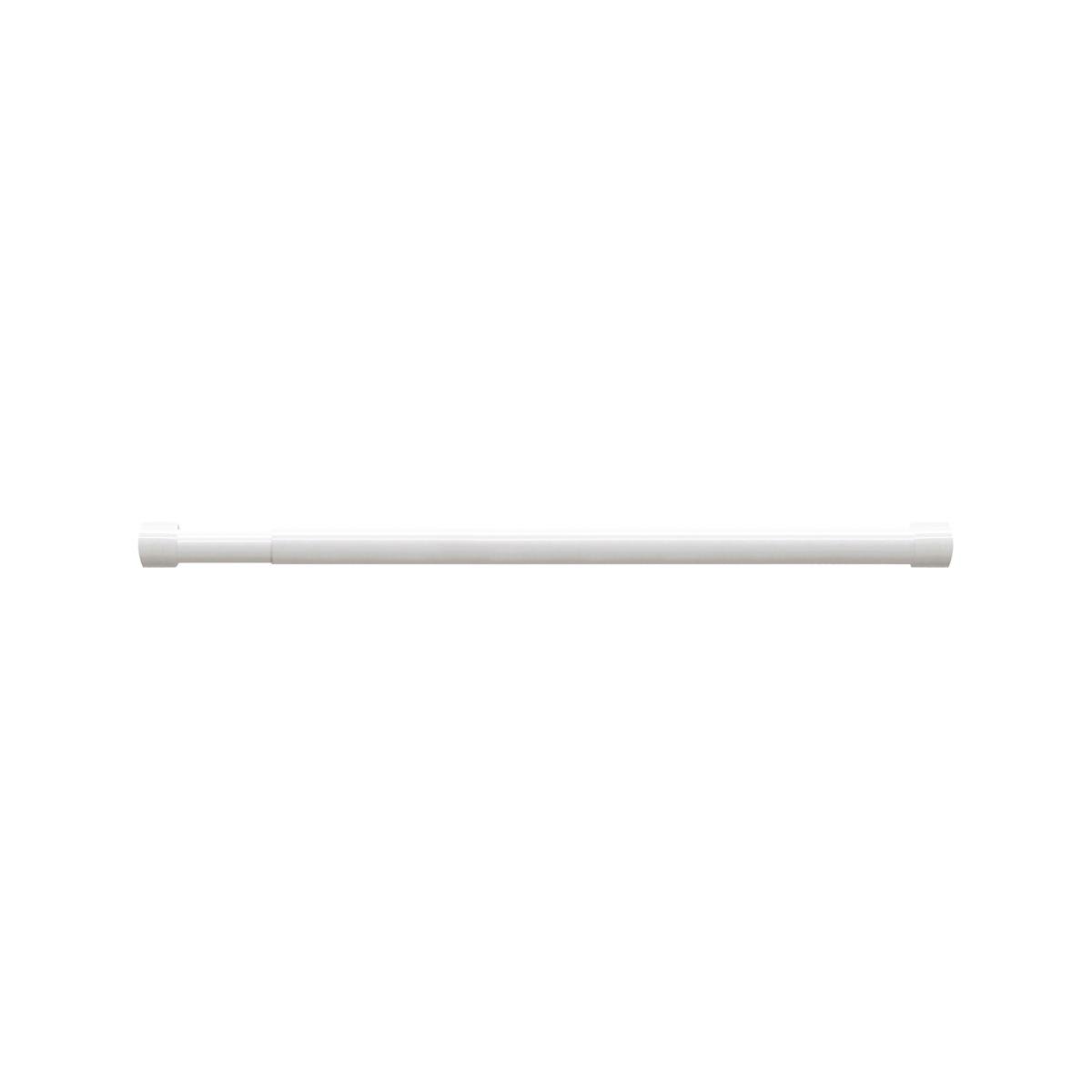 Windoware 175-305cm 16/19mm White End Cap Adjustable Curtain Rod ...