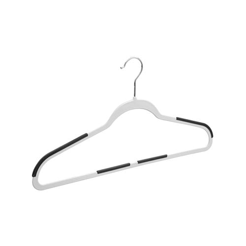 Practa White Anti Slip Plastic Hangers - 10 Pack - Bunnings Australia